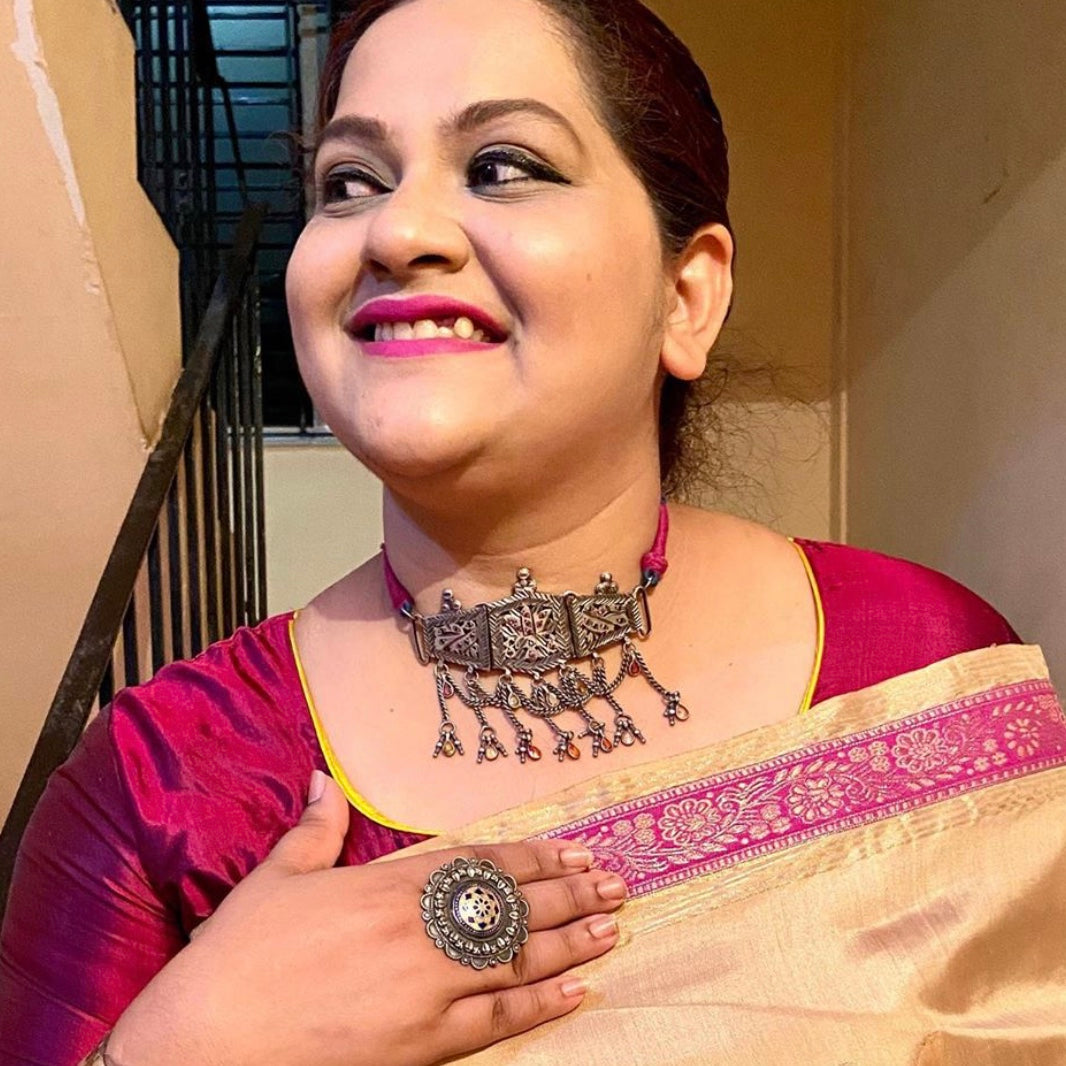 Sucharita Ghosh – aham jewellery | handcrafted silver jewellery